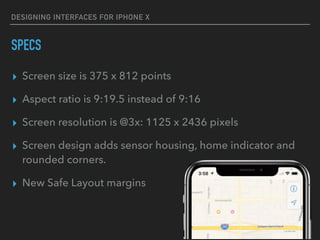 Designing Interfaces for iPhone X | PDF
