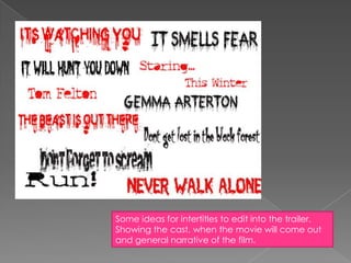 Designing intertitles | PPT