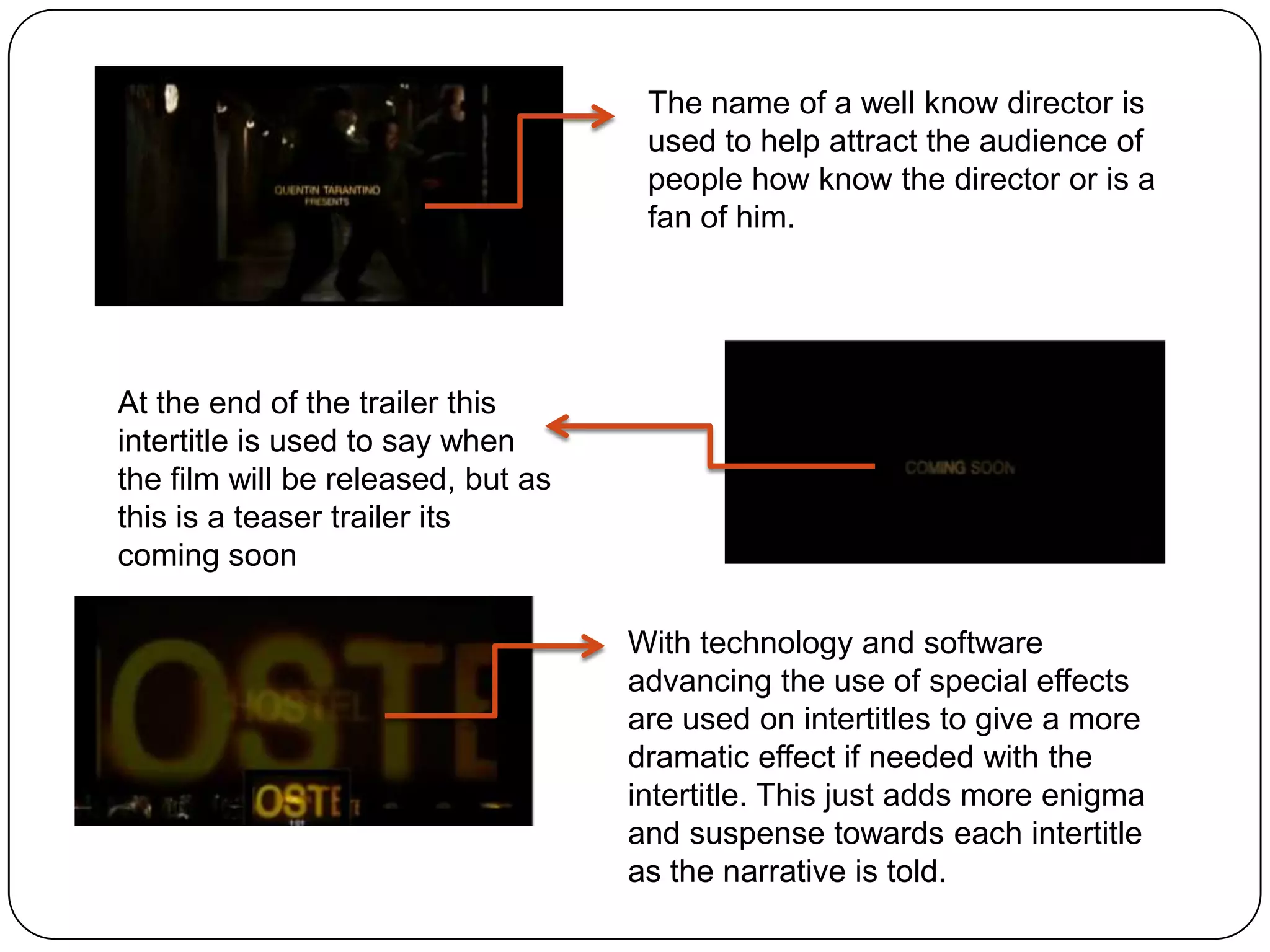 Designing Intertitles | PPTX
