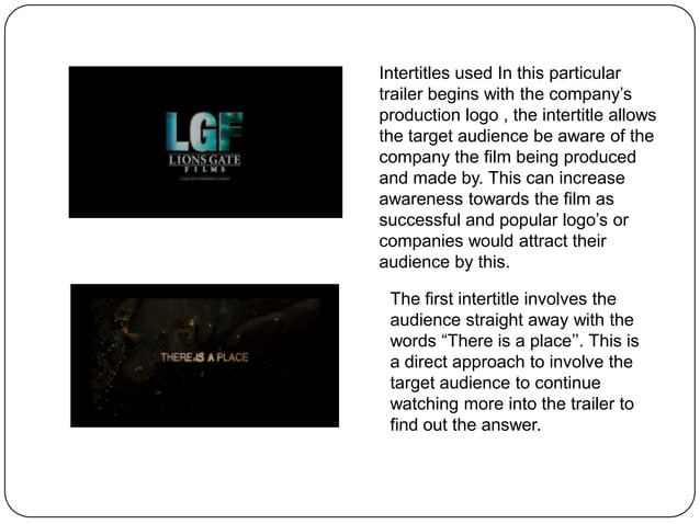 Designing Intertitles | PPTX