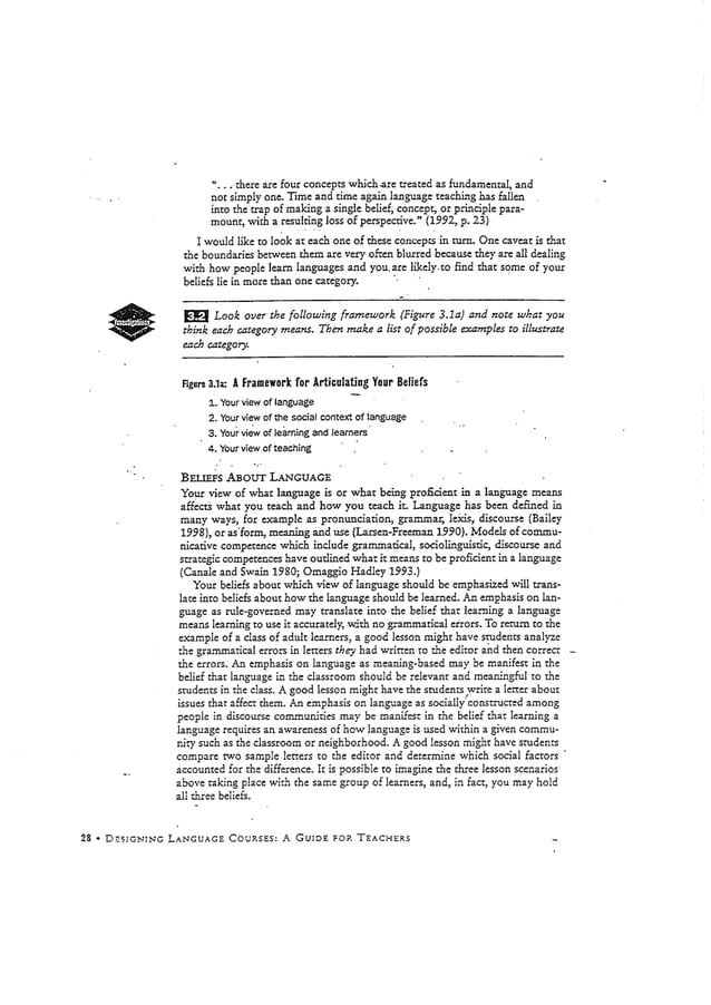 Designing language courses | PDF