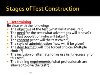 Designing language test | PPTX