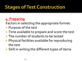 Designing language test | PPTX