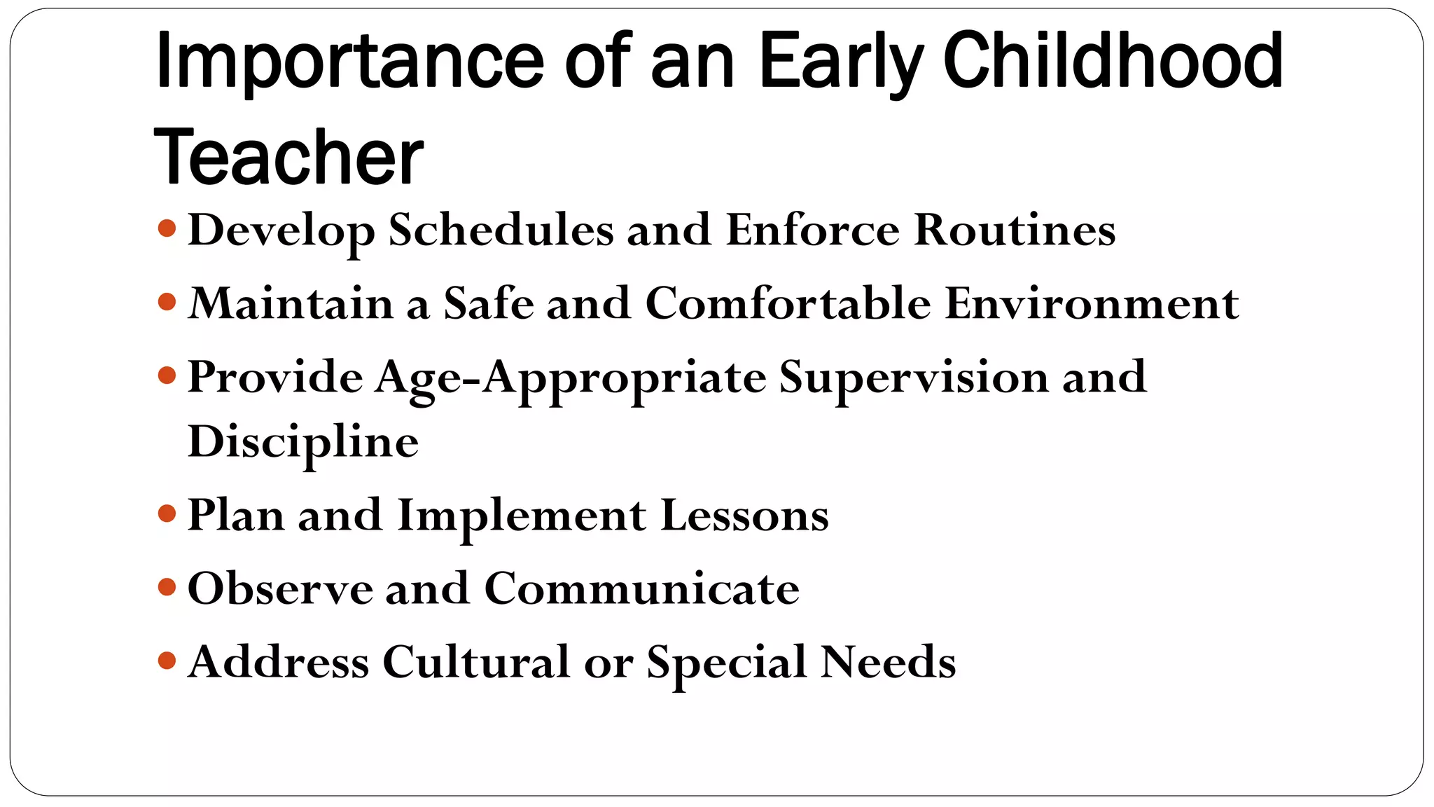 Designing Learning Objectives for Young Children | PDF