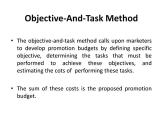 Designing & managing integrated marketing communications | PPTX