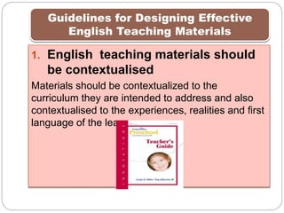 Designing materials for teaching autonomy | PPTX
