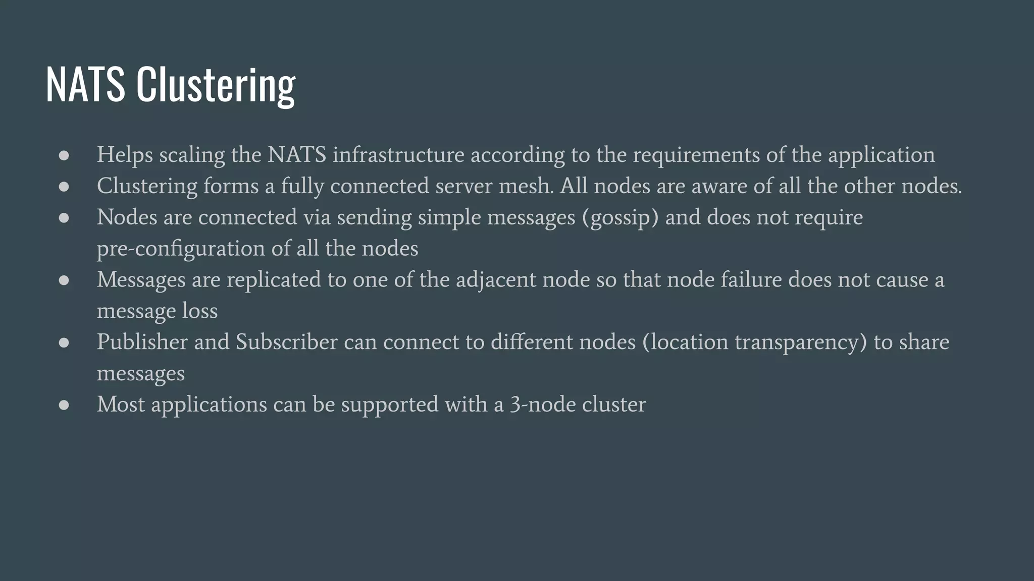 Designing microservices platforms with nats | PDF