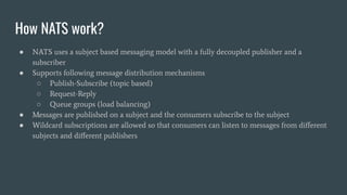 Designing microservices platforms with nats | PDF