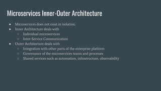 Designing microservices platforms with nats | PDF