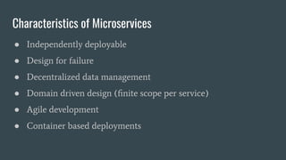 Designing microservices platforms with nats | PDF