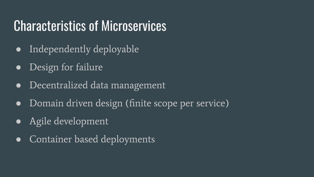 Designing microservices platforms with nats | PDF