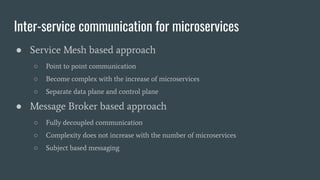 Designing microservices platforms with nats | PDF