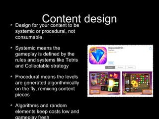 Designing mobile games for success | PPT | Mobile Games | Video Gaming