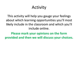 Designing modules for deeper learning | PPTX