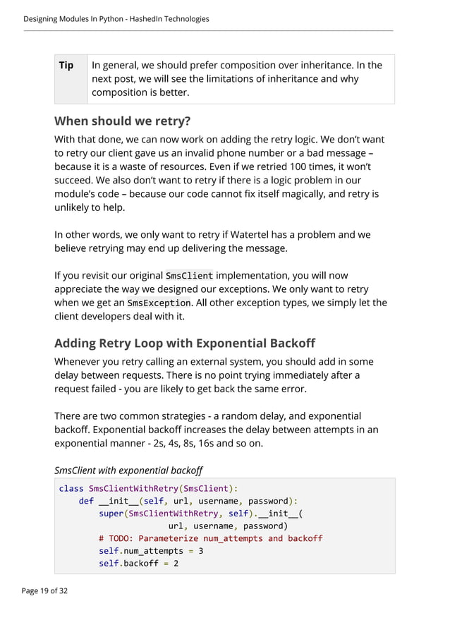 Designing Modules in Python | PDF | Web Development | Internet