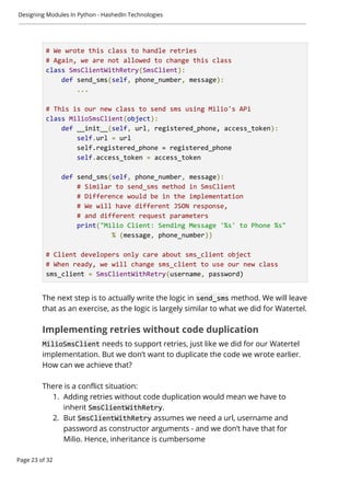 Designing Modules in Python | PDF