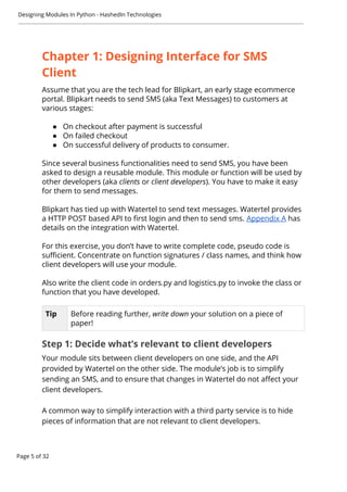 Designing Modules in Python | PDF