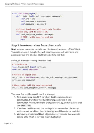 Designing Modules in Python | PDF