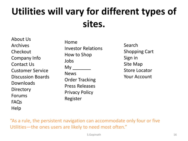 Designing navigation | PPT