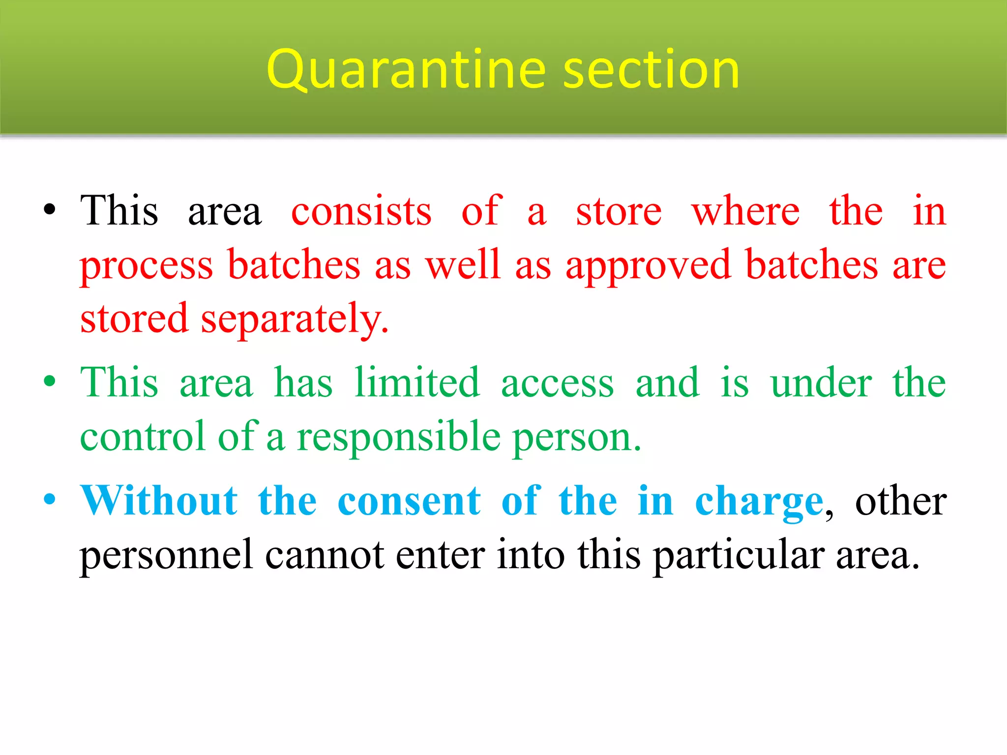 Designing of aseptic area | PPTX