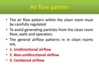 Designing of aseptic area | PPTX
