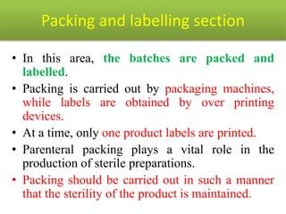 Designing of aseptic area | PPTX