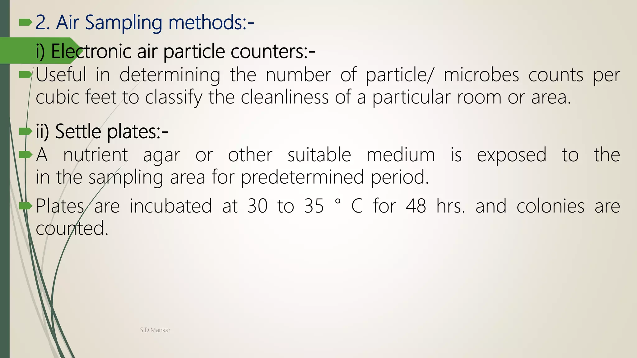 Designing of aseptic area | PPTX