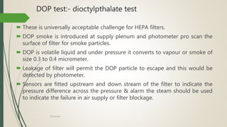 Designing of aseptic area | PPTX