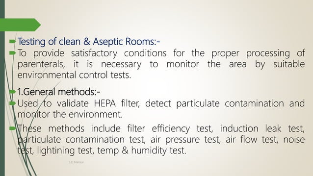 Designing of aseptic area | PPTX | Skin and Dermatology | Diseases and ...