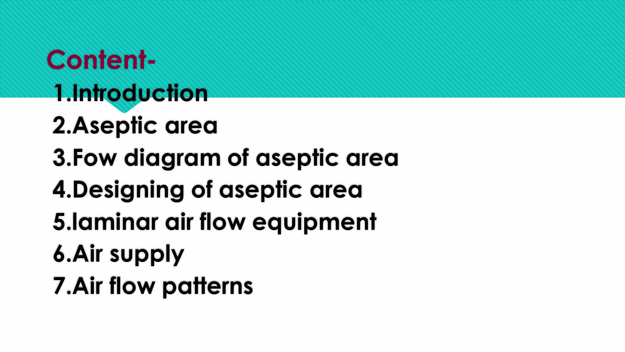 Designing of aseptic area and laminar flow equipment.pdf