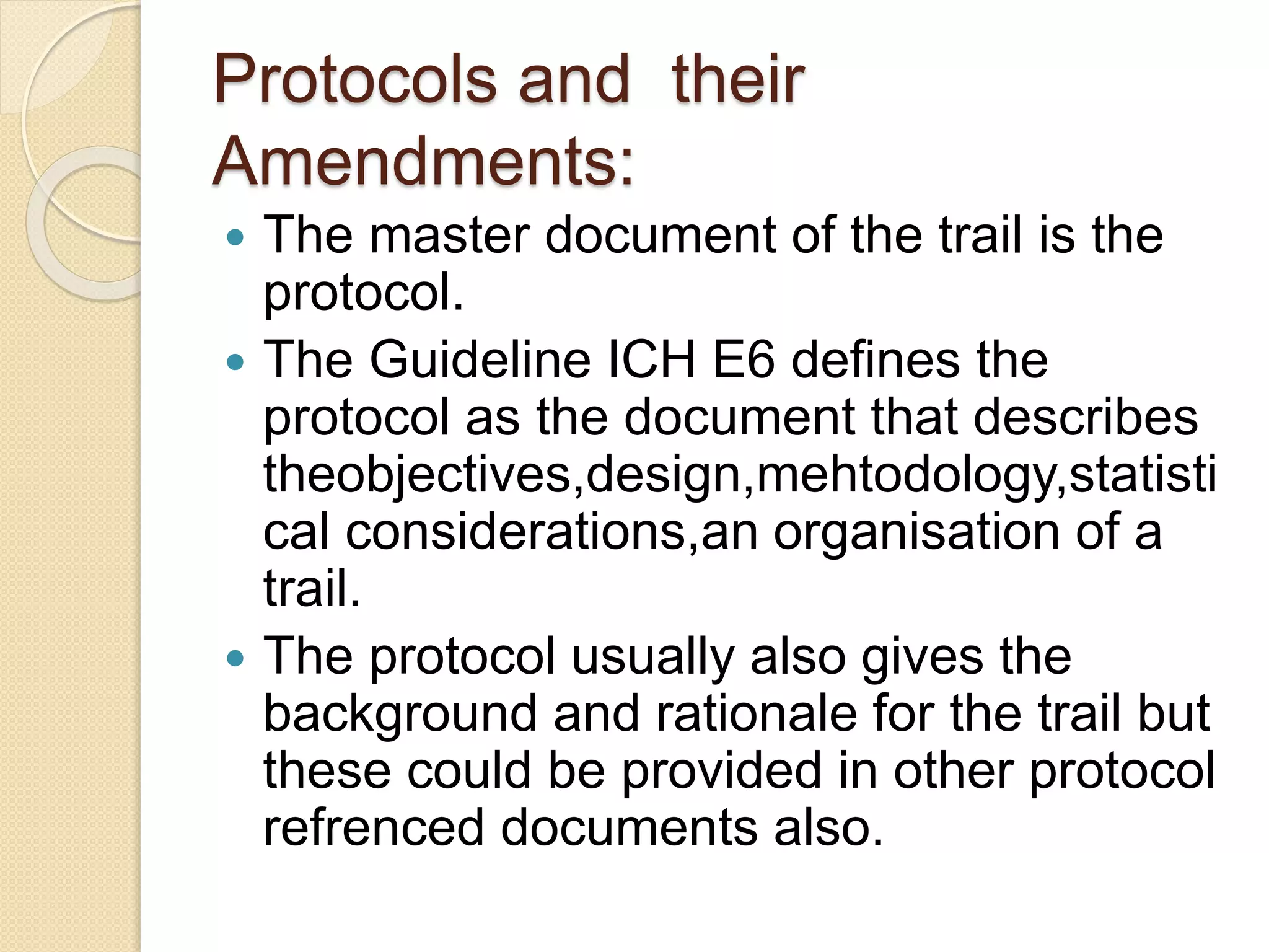 Designing of clinical study protocol rumana hameed | PPTX