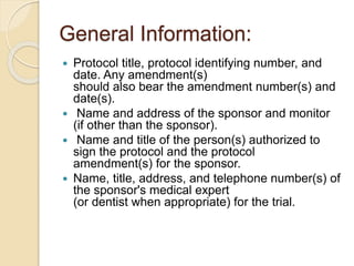 Designing of clinical study protocol rumana hameed | PPTX