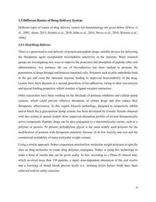 Designing of drug delivery system for biotechnology products considering stability aspects and ...