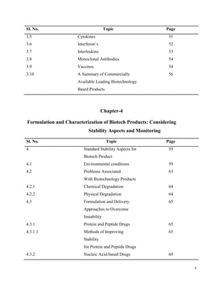 Designing of drug delivery system for biotechnology products considering stability aspects and ...