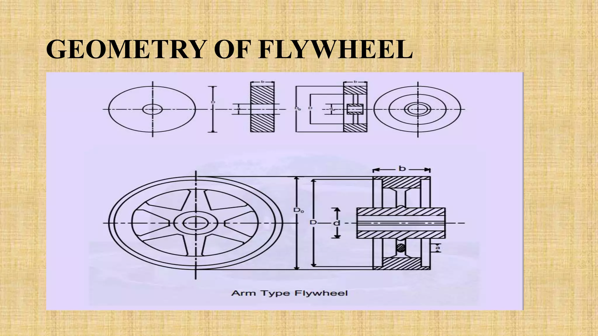 Designing of fly wheel | PPTX