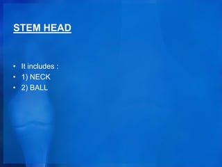 HIPS STEM DESIGN-- Ashish Sharma | PPTX