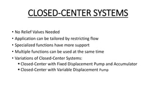 Designing of hydraulic system | PPTX