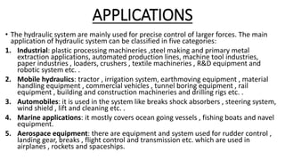 Designing of hydraulic system | PPTX
