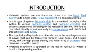 Designing of hydraulic system | PPTX