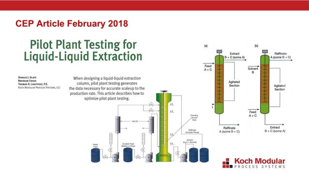 Designing of liquid liquid extraction columns | PPTX