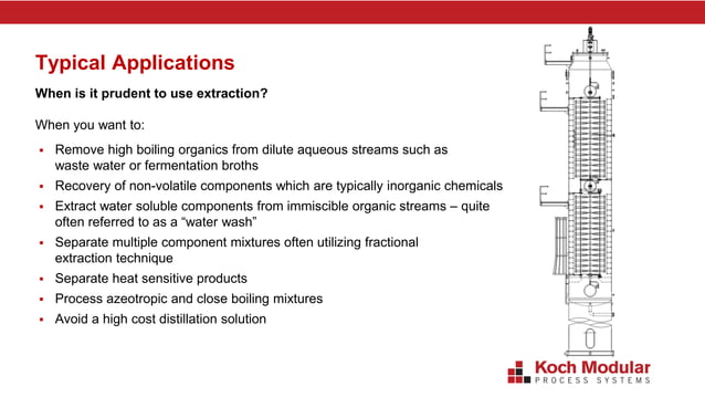 Designing of liquid liquid extraction columns | PPTX