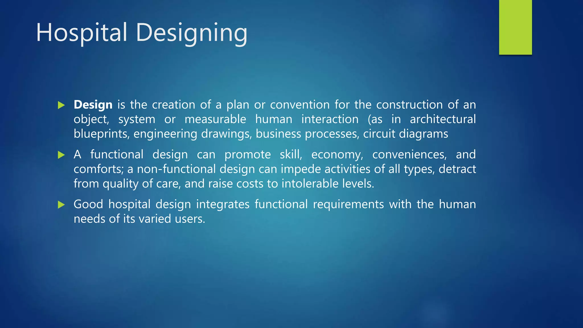 Designing of OPD and day care services | PPTX