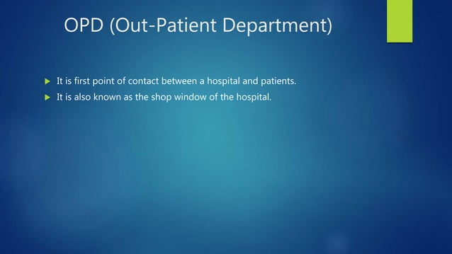 Designing of OPD and day care services | PPTX | Daycare and Pre-School ...