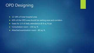Designing of OPD and day care services | PPTX