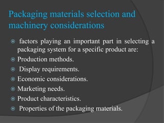 Designing of packaging materials for international market | PPTX