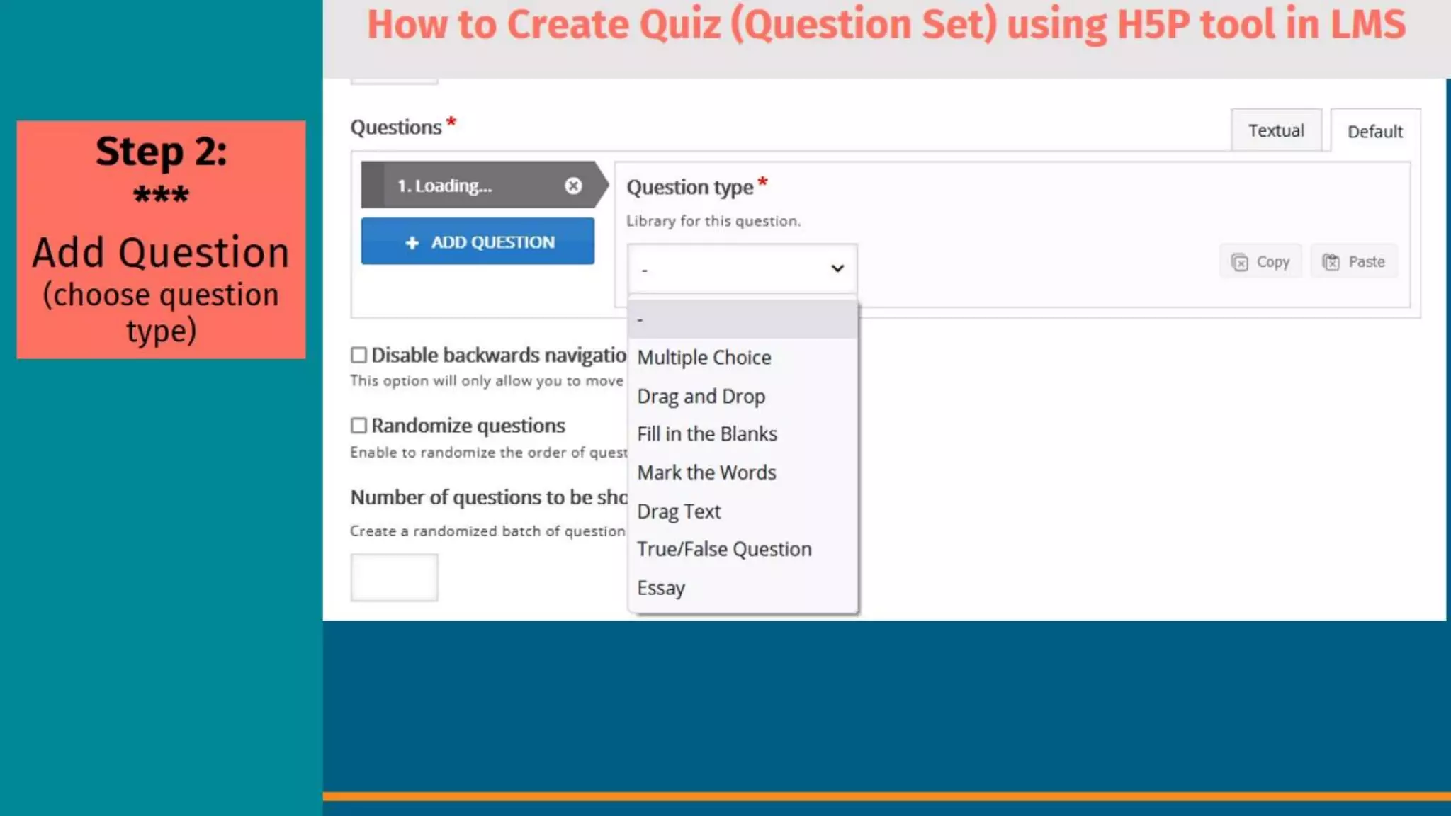 Designing Open Book Exam(OBE): online One best Answer Design Tool | PPT