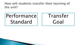 Designing performance task | PPTX