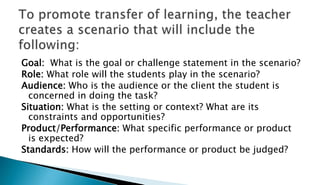 Designing performance task | PPTX