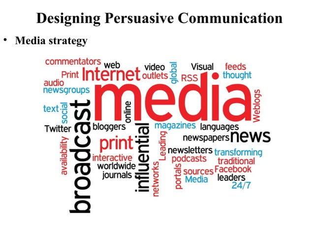 Designing persuasive communication | PPT