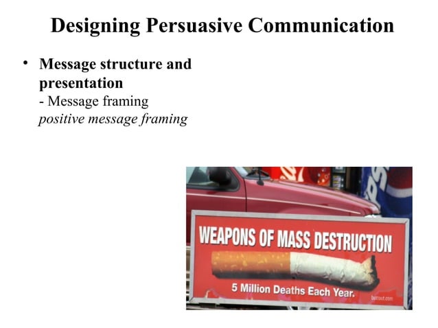 Designing persuasive communication | PPT